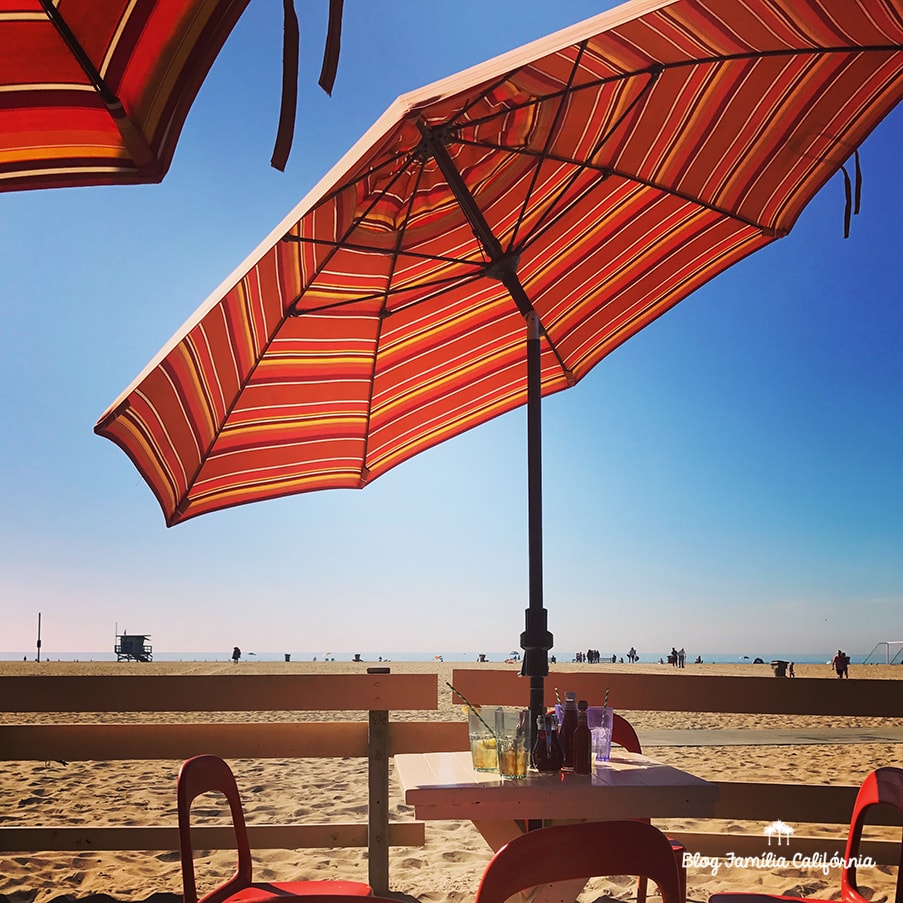 Back On The Beach Cafe – Santa Mônica – Família Califórnia